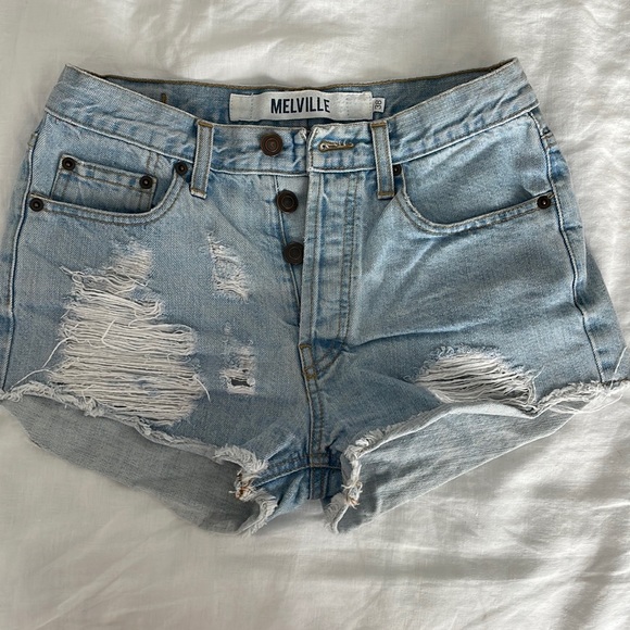 Brandy Melville | Shorts | Brandy Melville Denim Shorts | Poshmark
